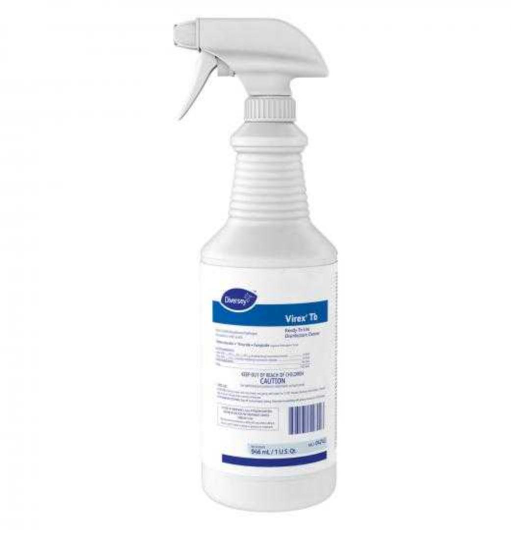 Diversey Virex® Tb Ready-to-Use Disinfectant Cleaner, 32 oz./946 ml ...
