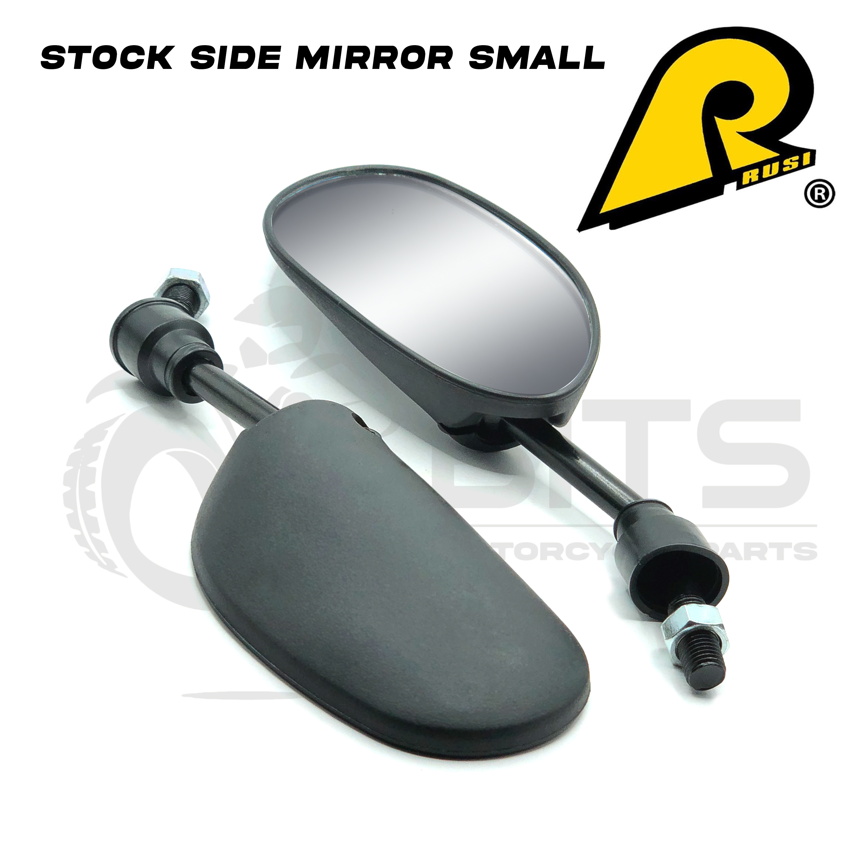 RUSI SURF Motorcycle Side Mirror Small Stock with free adaptor | COD ...