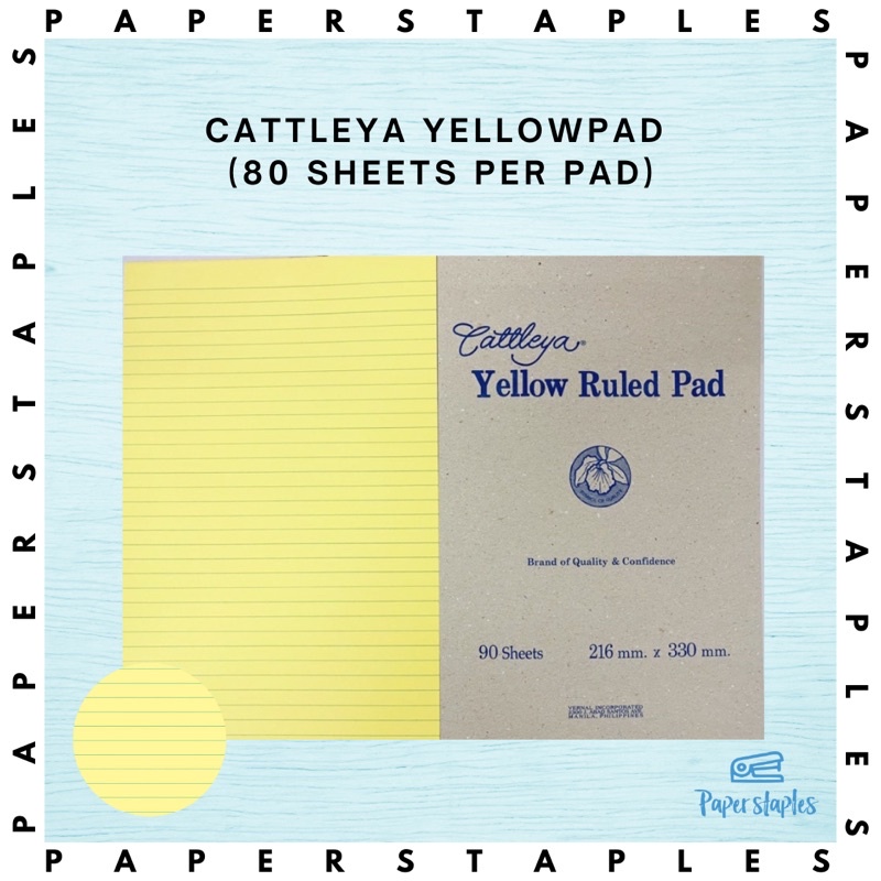 Cattleya Yellow Pad (80 LVS) | Lazada PH