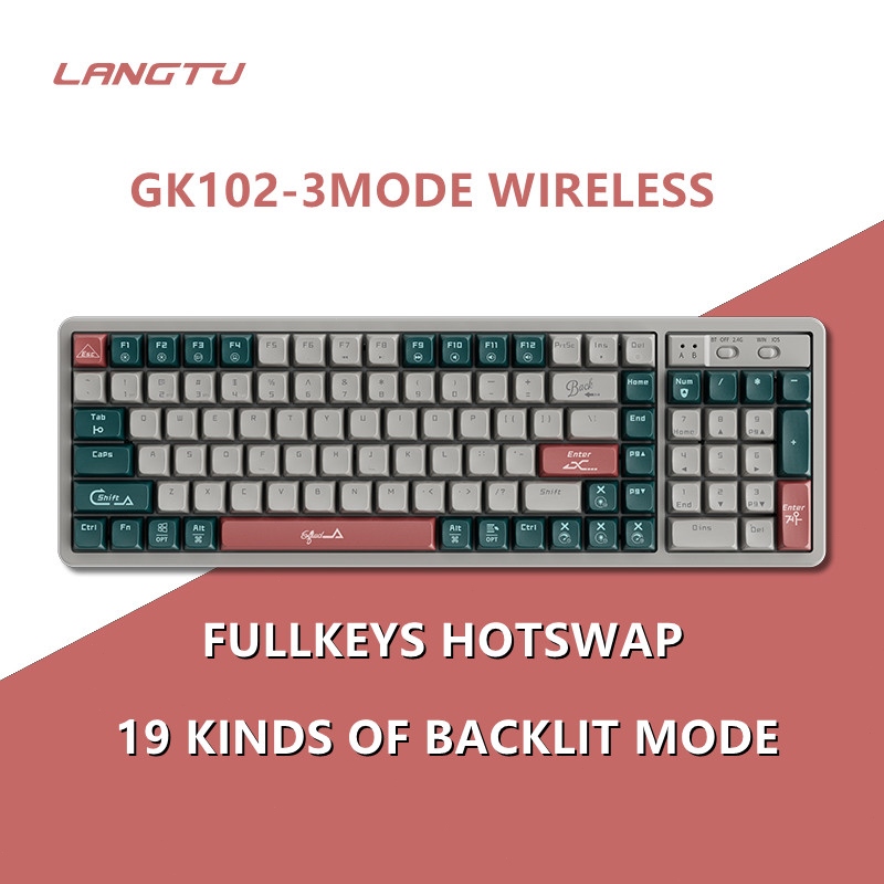 Local seller № GK85 Hotswappable RGB Backlit Gold Mechanical Keyboard ...