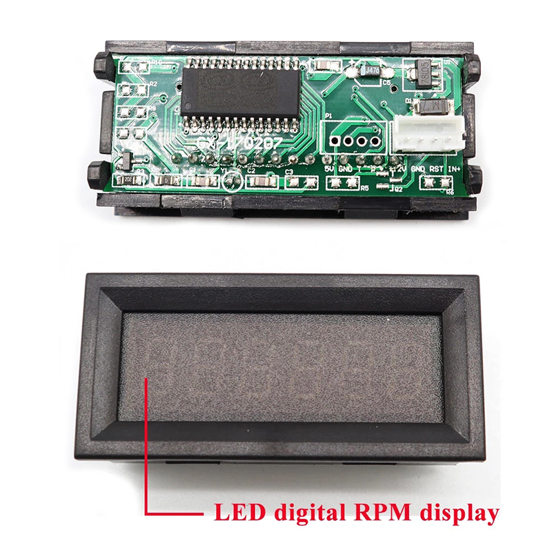 CNC Brushless Spindle Motor Mini Speed Display Tachometer for Stepper ...