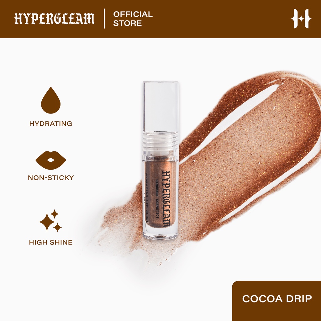 Hypergleam Hydrating Lip Gloss 2.5ml (Skincare, High Shine ...