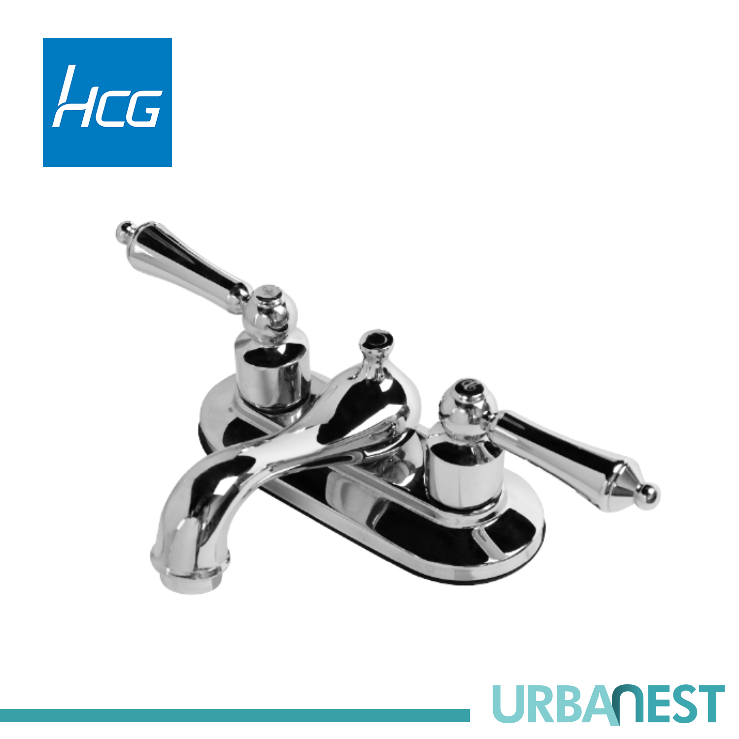 HCG Basin Mixing Faucet LF8722NPX Centerset wash basin faucet with ...