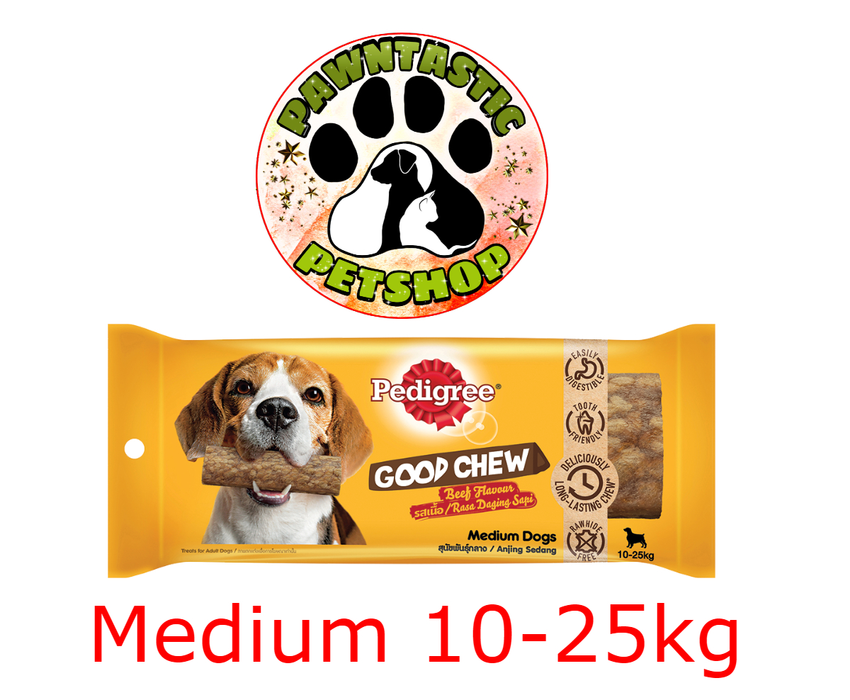 Pedigree Good Chew Medium Beef Flavor 83g | Lazada PH
