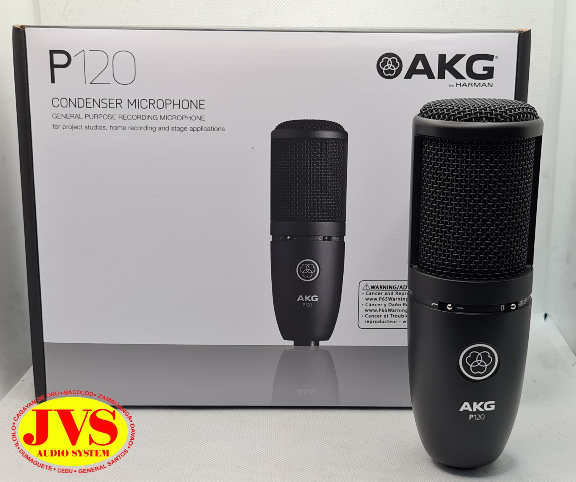 AKG P120 Large Diaphragm Condenser Microphone | Lazada PH