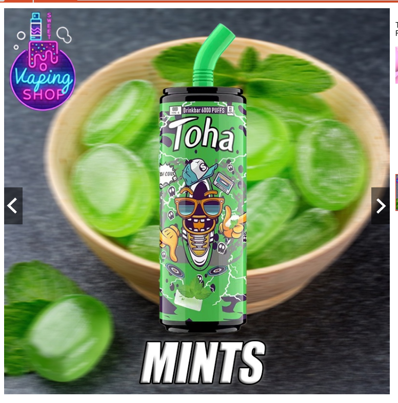 Disposable Pod 10000 Puffs Toha Charger 650mAh Rechargeable Vaping ...