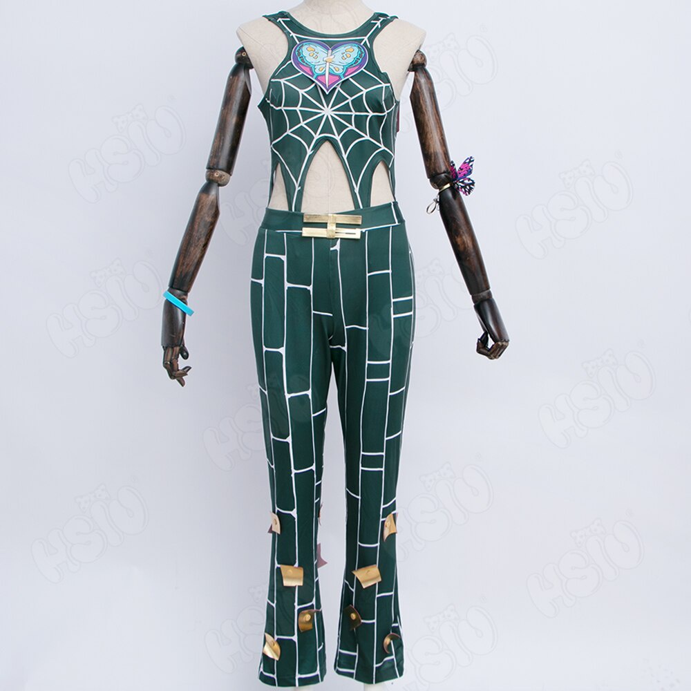 MUGE Cujoh Jolyne cosplay Costume Anime JOJO Bizarre Adventure Cosplay ...