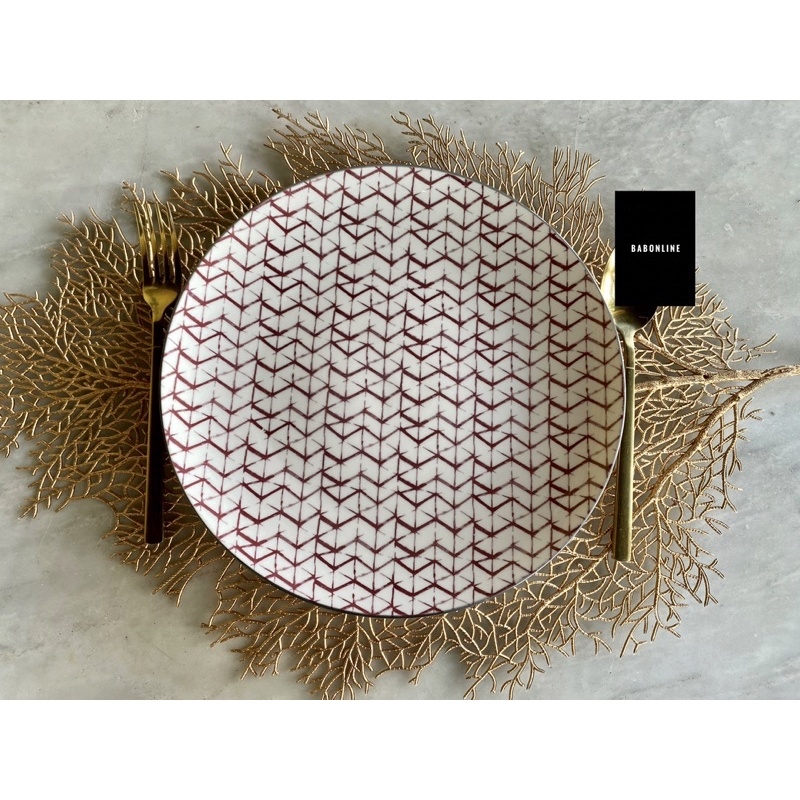 plates 10.5inch SG ceramic dinner plate (babasagin plato) | Lazada PH