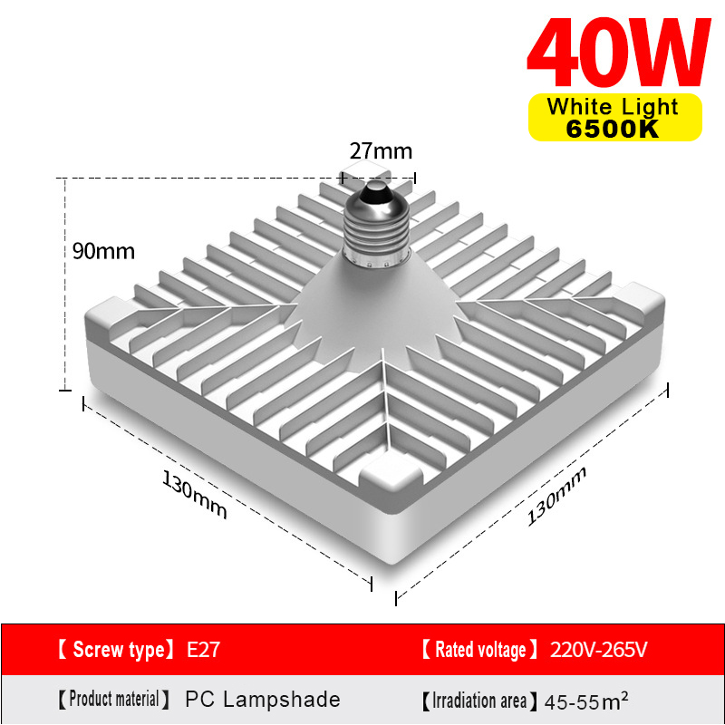 Powerlong PH Super Bright Light Square LED Bulbs E27 Highlight Lamp ...