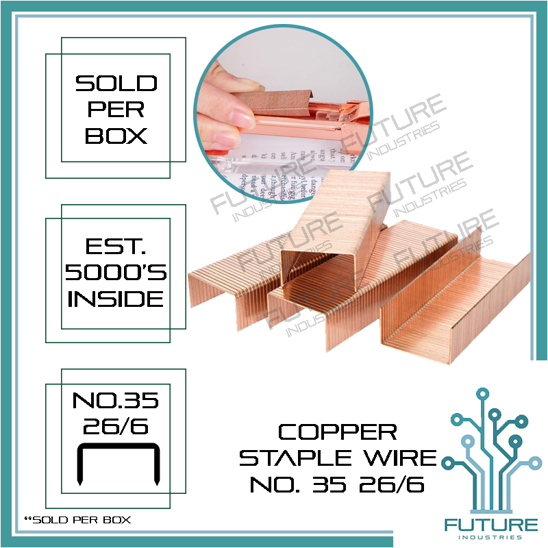 Stapler Wire Copper Staple Wire Office School Generic Brand Staple Wire ...
