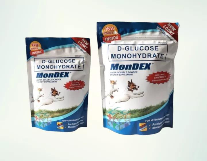 Mondex Dextrose Powder Energy Supplement for Dogs and Cats D - Glucose ...