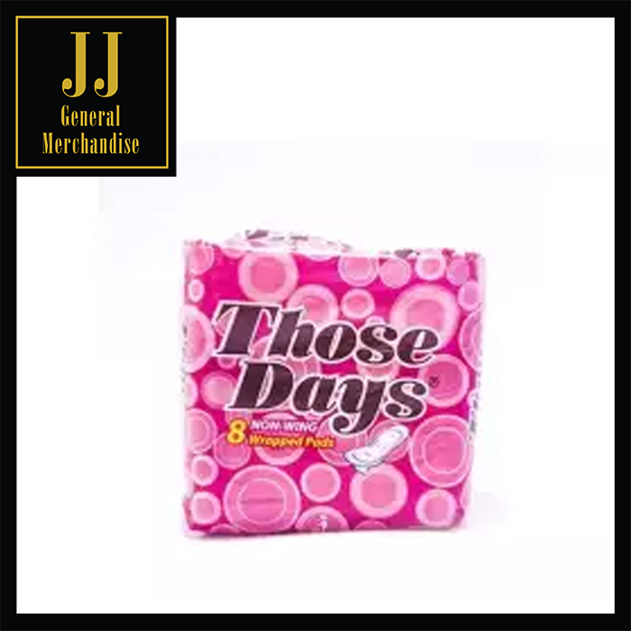 Those Days Napkin Non- Wings ( 8 Wrapped Pads) | Lazada PH