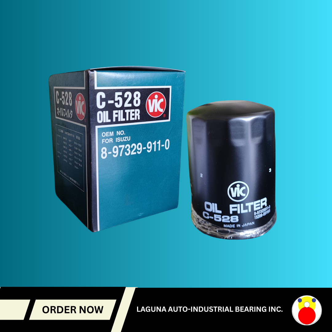 VIC Oil Filter C-528 for Isuzu NHR (4JG2), Isuzu 4JB1, 4JG2 | Lazada PH