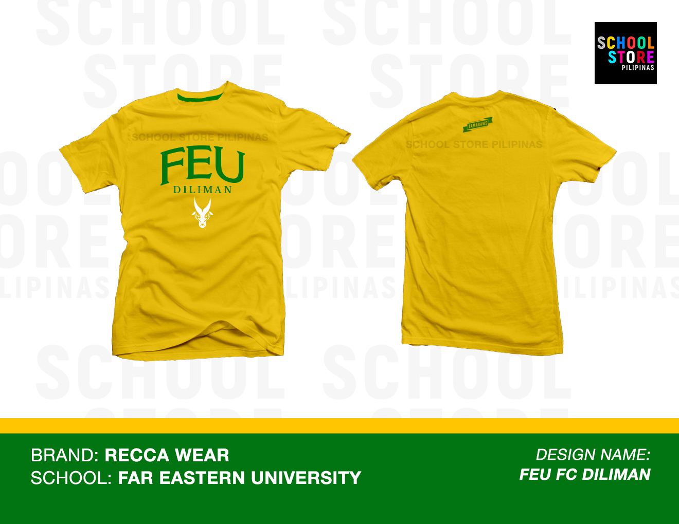 FEU FC Shirt - RECCA WEAR Shirt for Men Women Unisex - (FEU TECH - FEU ...