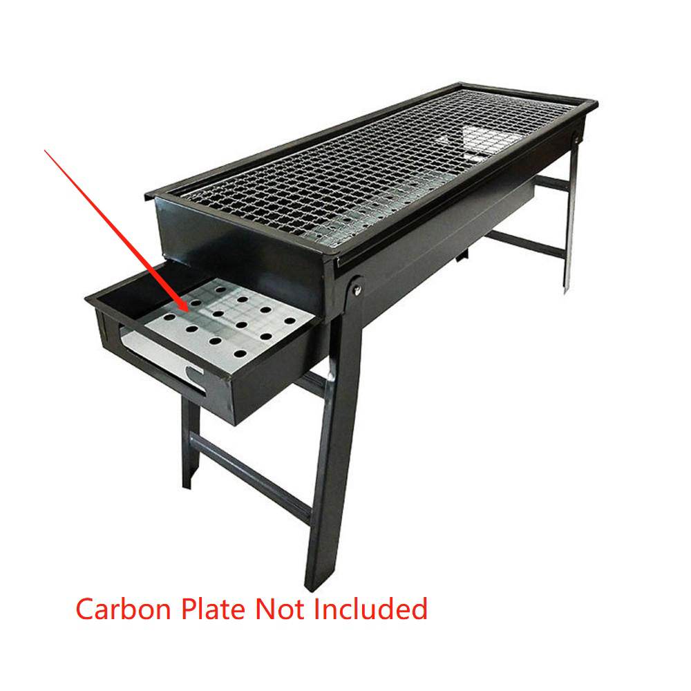 Portable Handheld Folding Stainless Steel Charcoal Barbecue BBQ Grill ...