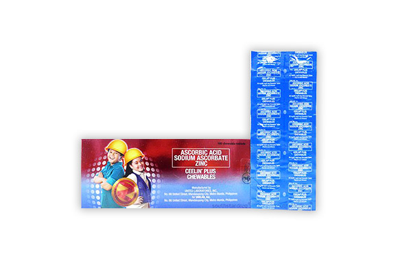 Ceelin Plus Ascorbic Acid + Zinc 1's Chewable | Lazada PH