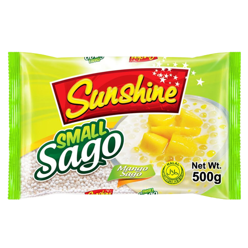 Sunshine Big / Small Sago for Sago't Gulaman / Desserts 500g | Lazada PH