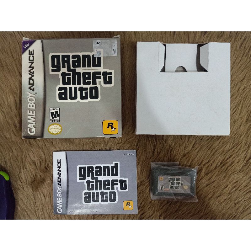 Gameboy Advance GBA GTA Grand Theft Auto Advance (No Manual) | Lazada PH