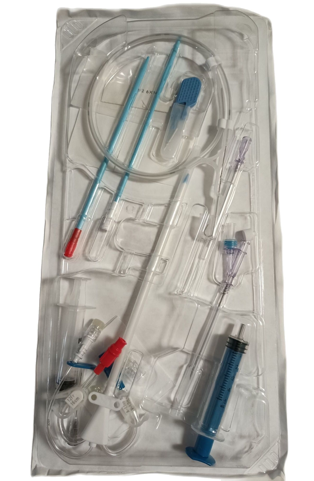 Disposable Hemodialysis Access Catheter Set 12Fr-16 Triple Lumen ...