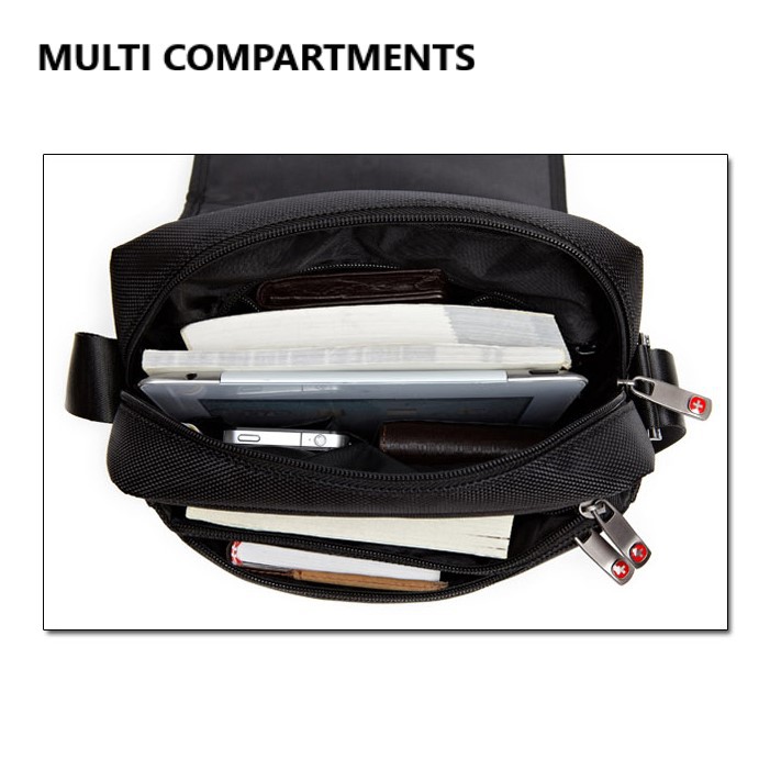 Swissgear Men Casual Sling Bag With Zipper | Lazada PH
