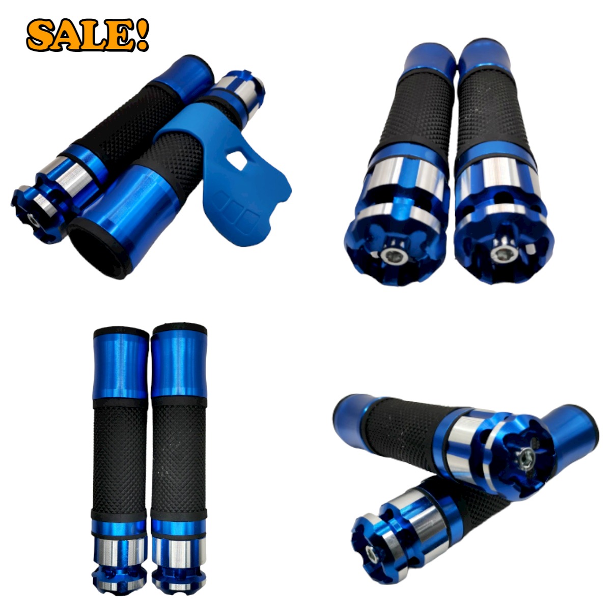 Honda TMX 125 Alpha | UNIVERSAL HANDLE GRIP BLUE STEEL BAR | Lazada PH