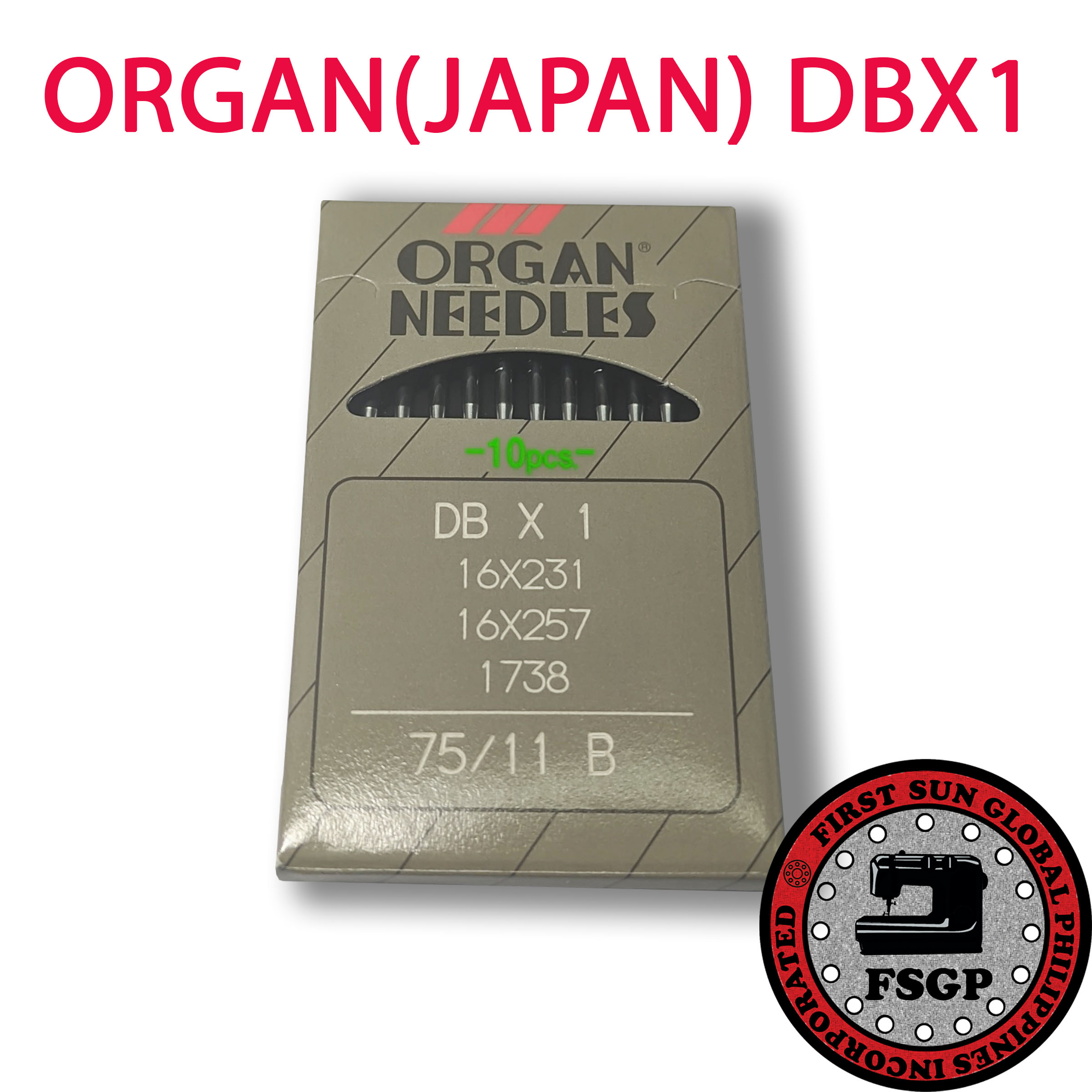Industrial sewing machine organ needles(JAPAN) DBX1 for Single needle High Speed sewing machine ...