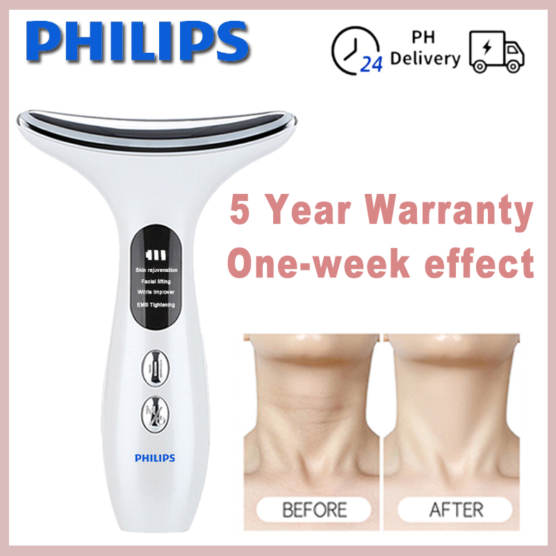 PHILIPS COD Neck Photon Therapy EMS Firming Lifting Wrinkle Removing ...