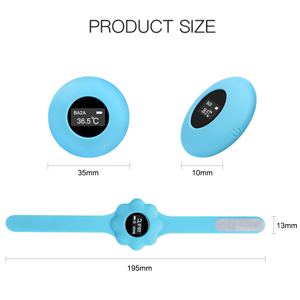 [Shipping Within 24h] Baby Infrared Thermometer for Forehead & Wrist ...