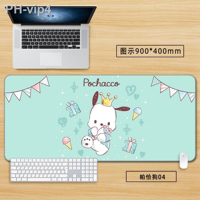 Sanrios Pochacco kawaii Anime Cartoon Large Game Mouse Pad Rubber PC ...