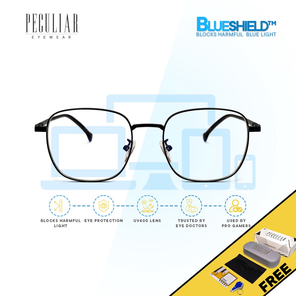 Peculiar Eyewear Neil Square Anti-Radiation UV400 Photochromic ...