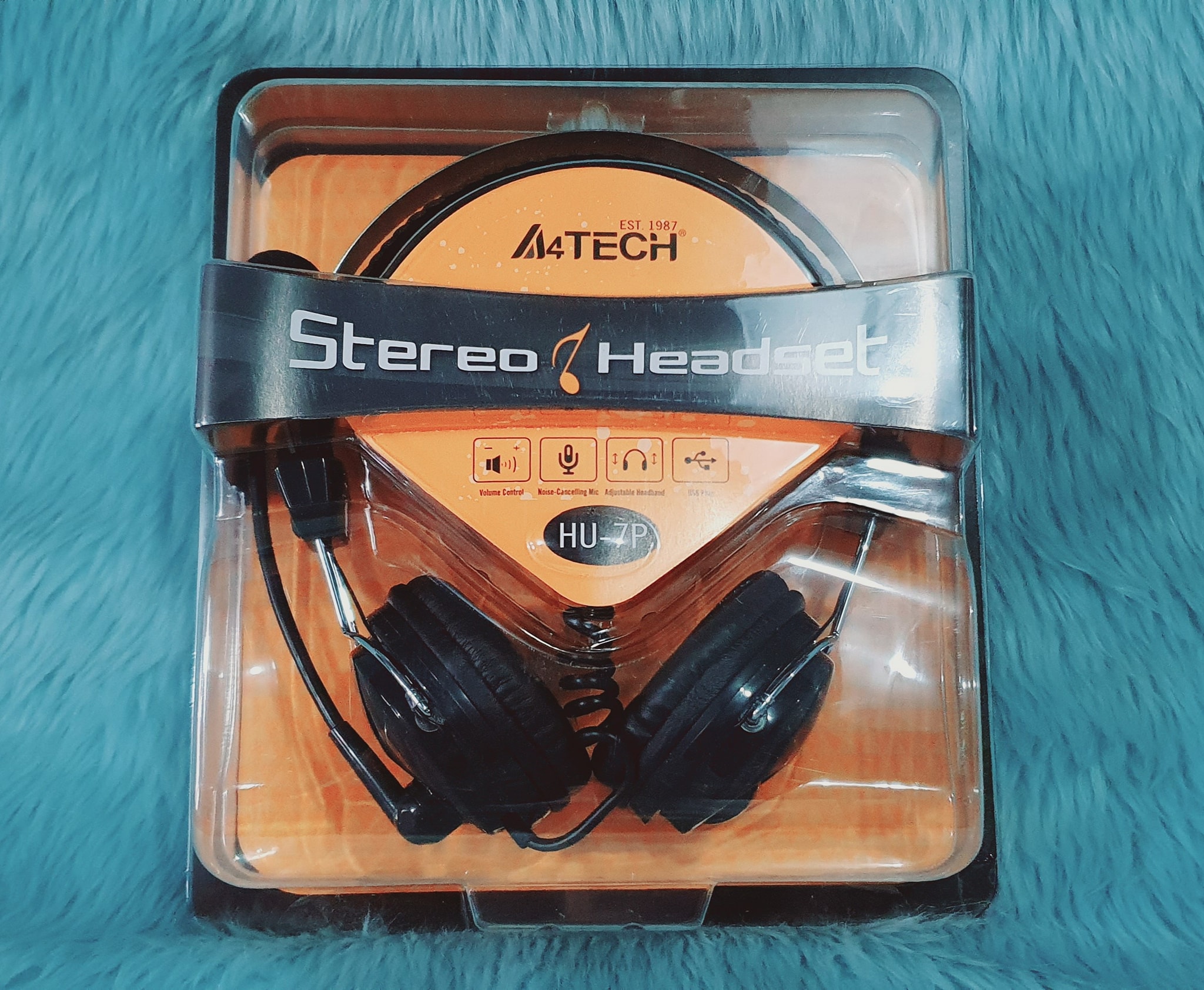 A4TECH HU-7P COMPORTFIT STEREO USB HEADSET | Lazada PH