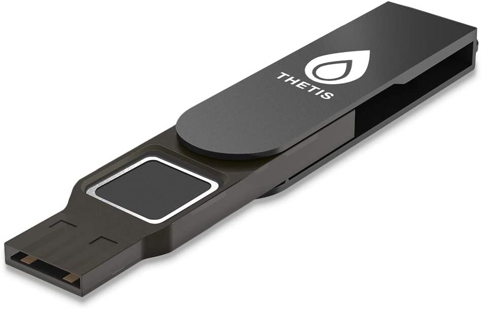 Thetis FIDO2 Security Key Fingerprint USB A, Two Factor Authenticator ...