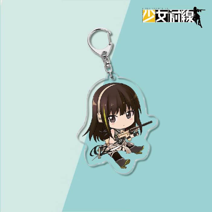 Cute Anime Girls Frontline Keychain Acrylic Keyring Cute Cartoon Bag ...