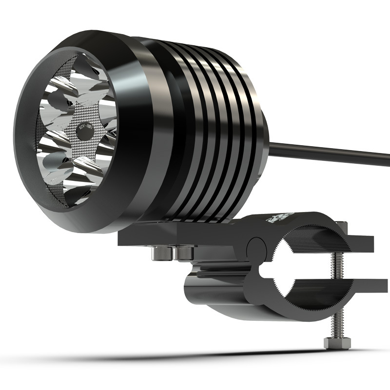 LED headlamp Motorcycle super bright external spotlight electric ...