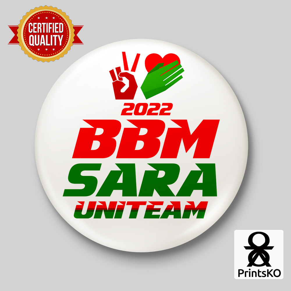High Quality Button Pin / Badge with BBM Sara 2022 - BBMSARA Marcos ...