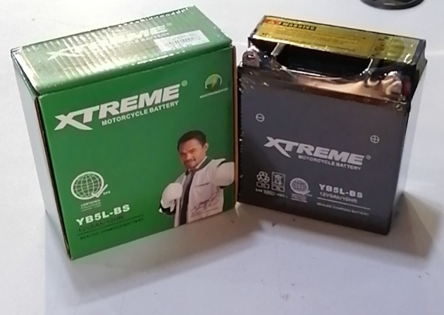 MOTORCYCLE BATTERY YB5L-BS FOR MIO SPORTY/CRYPTON/MIO SOUL/SYM110 ...