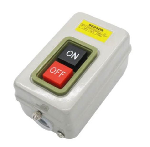 Self-Locking 3P On/Off Power Push Button Versatile Switch Red and black ...