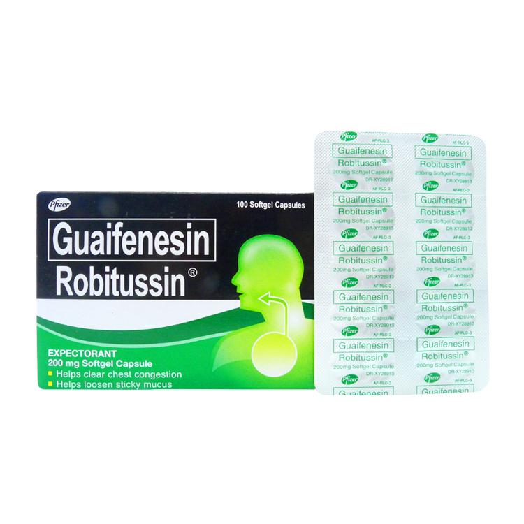 Robitussin 200 mg Capsule 10 softgel only | Lazada PH