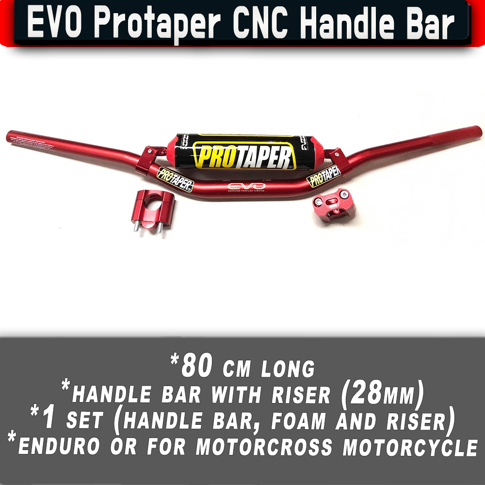 Handle Bar Evo Protaper *80 cm long *handle bar with riser (28mm) *1 ...