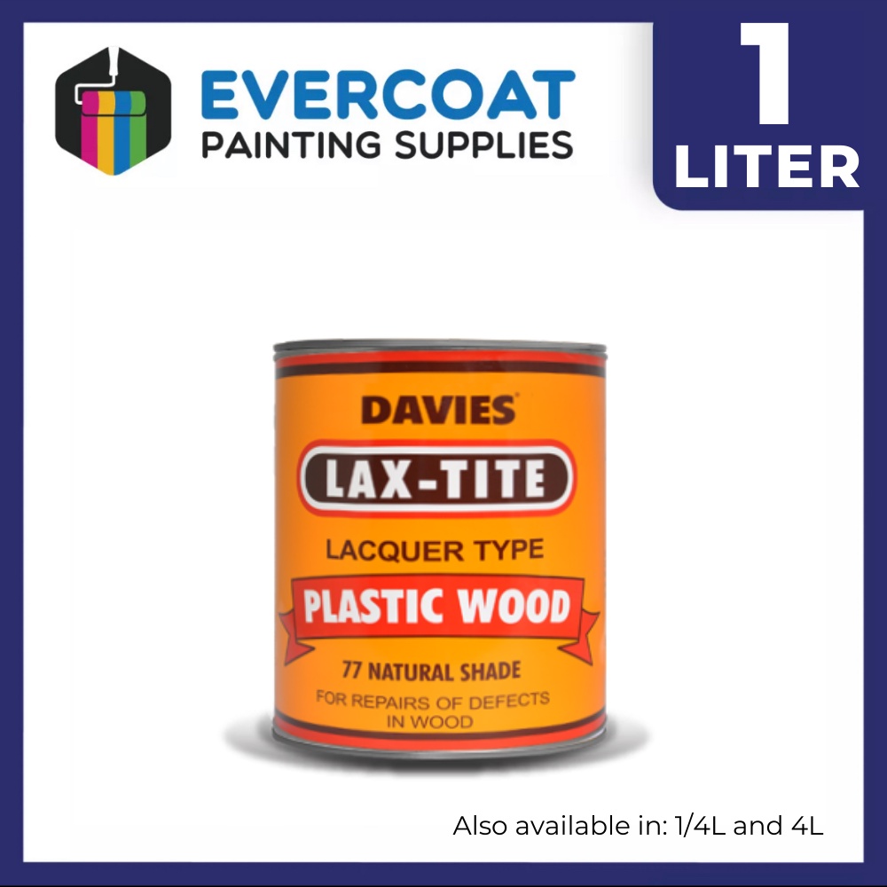 Davies Lax-tite Lacquer Wood Dough (Wood Putty) 1L | Lazada PH