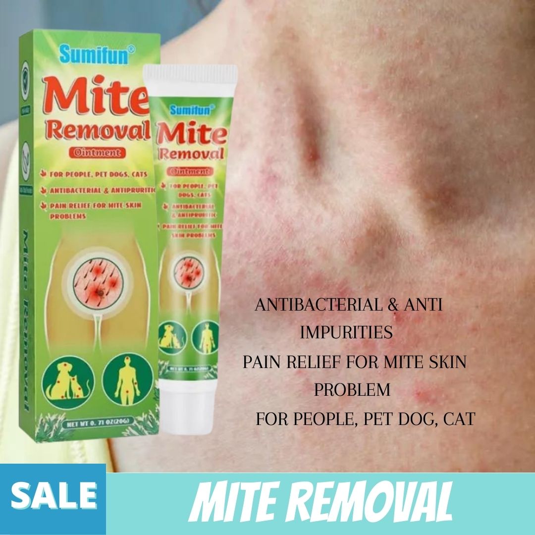 SUPER SALE!! Mite Bite Ointment Remove Scabies Pubic Lice Ointment Skin ...