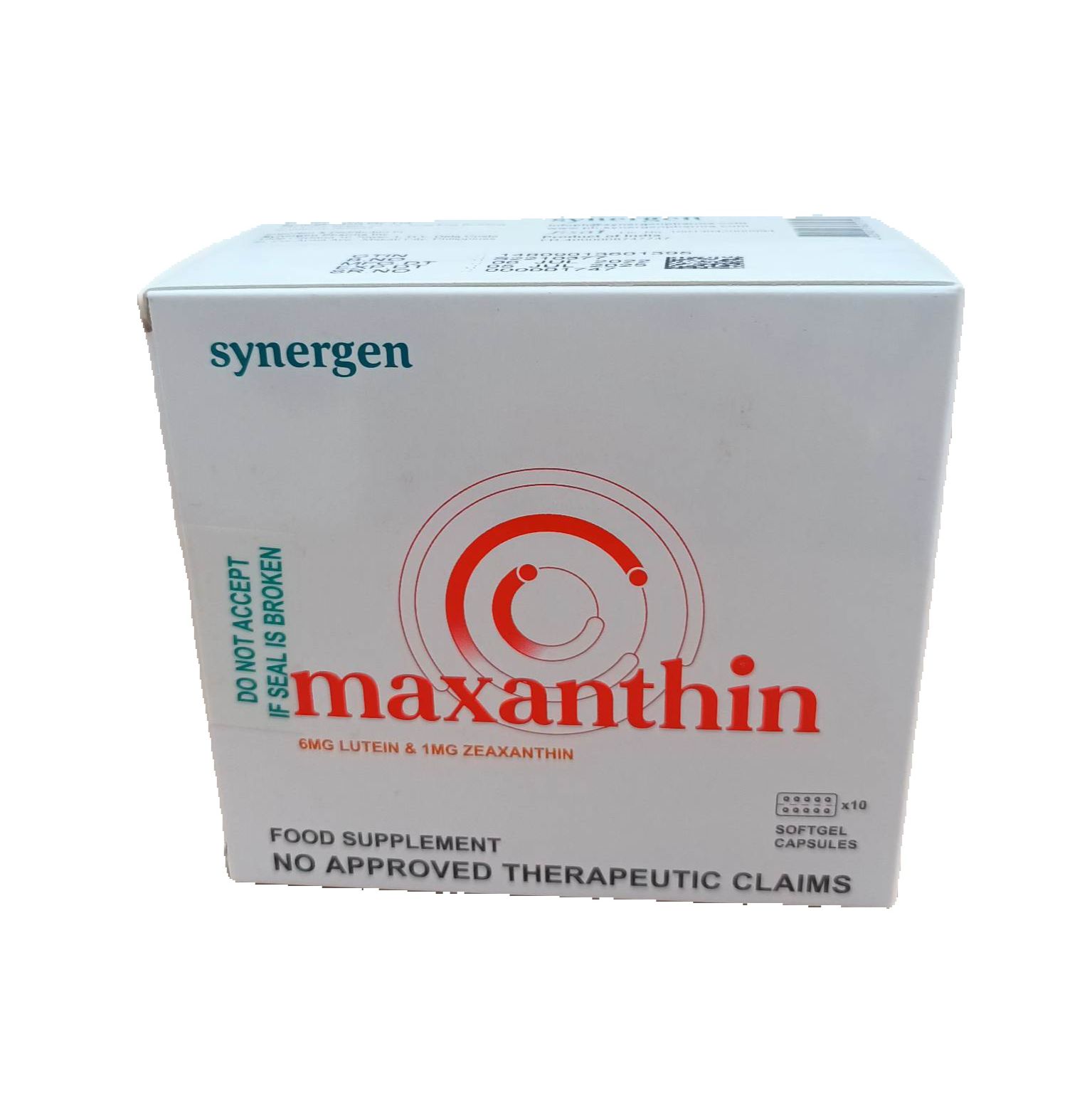 Maxanthin 6mg Lutein and 1mg Zeaxanthin (100 capsules) | Lazada PH