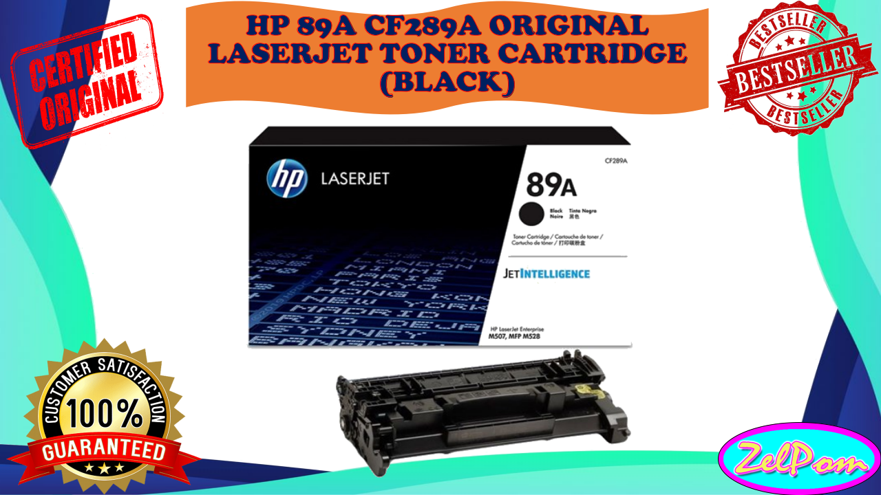 HP 89A CF289A ORIGINAL LASERJET TONER CARTRIDGE (BLACK) | Lazada PH