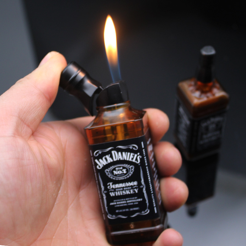 Jack Daniels Lighter Pocket Refillable Mini Lighter Alcohol Style ...