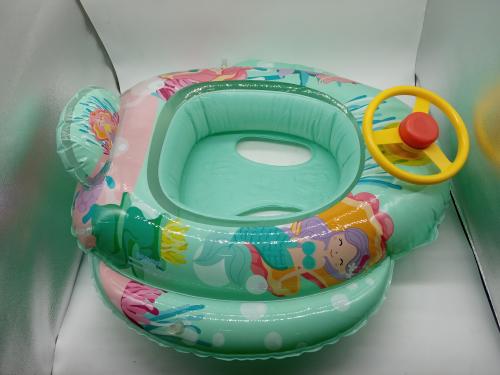 Inflatable Salbabida Floater for Kids Steering Wheel Swimming Ring ...