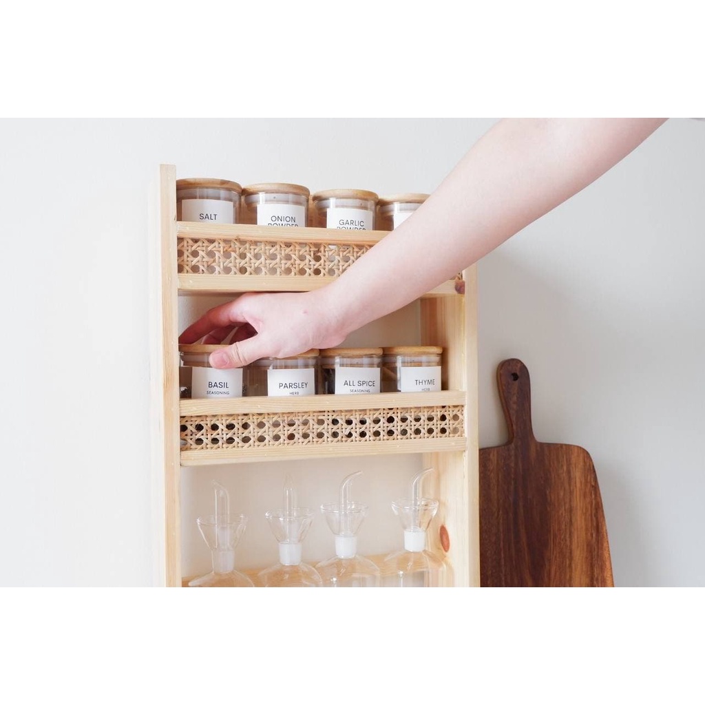[SBNHome] Wooden Solihiya Spice Rack | Lazada PH