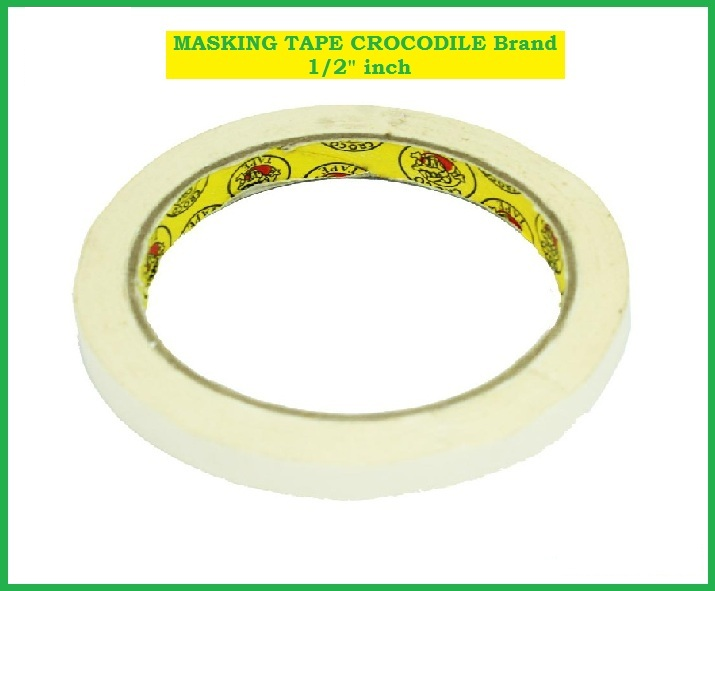 Masking Tape Crocodile brand 25 meters (sold per BOX) | Lazada PH