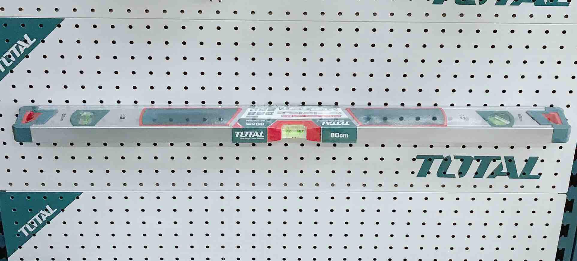 TOTAL spirit level with powerful magnets 80cm TMT20805M (industrial ...