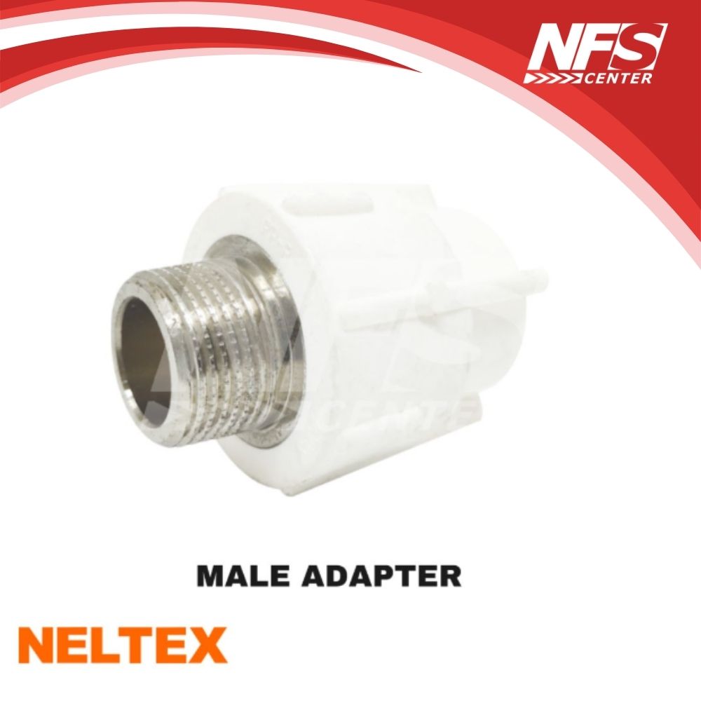 Neltex Pp-r Male Adapter | Threaded | Fittings | Lazada PH