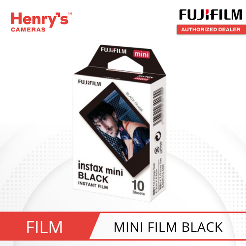 FUJIFILM INSTAX BLACK MINI INSTANT FILM 10s - HENRY'S CAMERAS | Lazada PH
